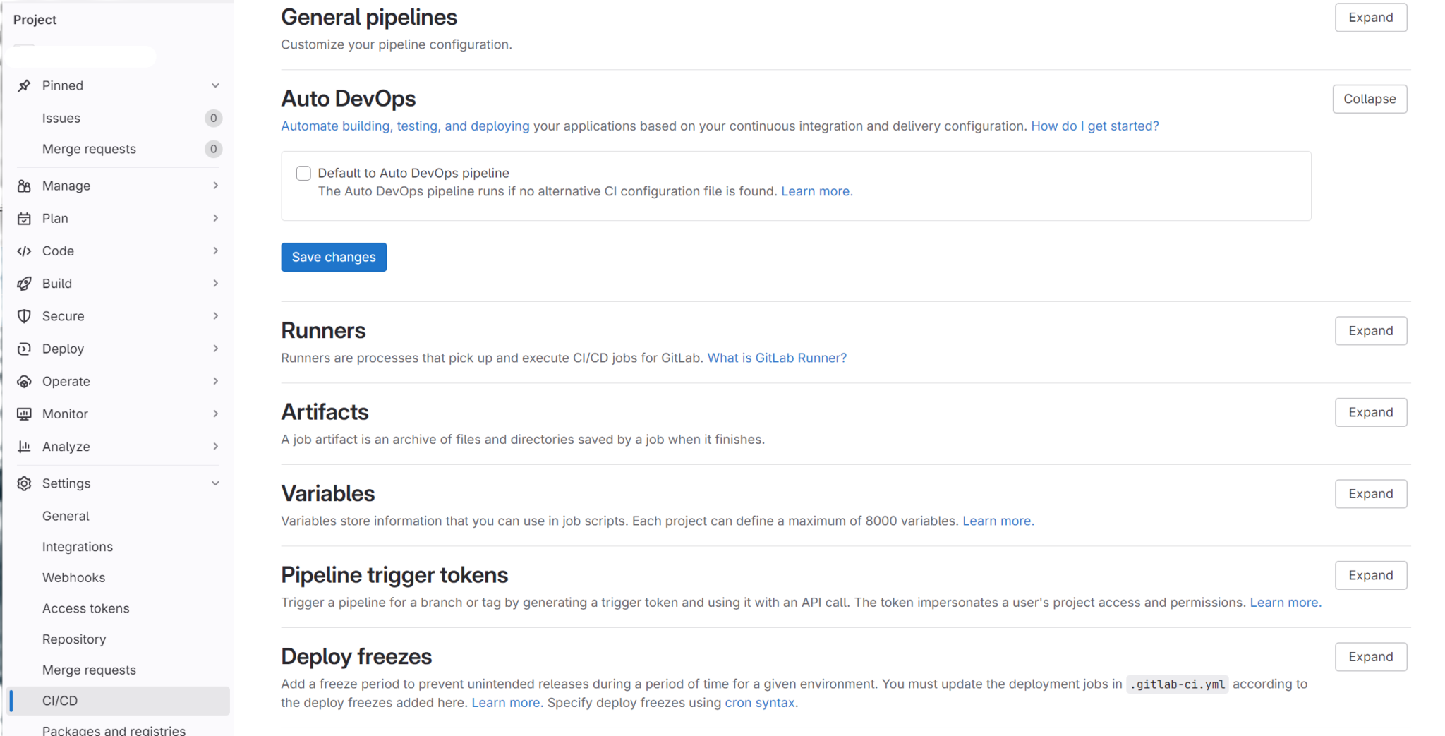 GitLab – “Failed pipeline for~”といったメールが届く原因